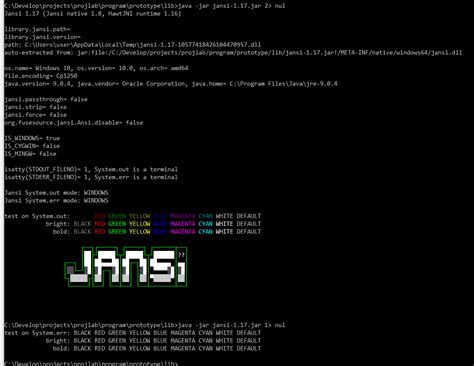 no colors if stdout is redirected · issue 124 · fusesource jansi · github