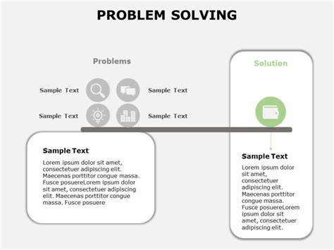 Problem Solving Approach PowerPoint Template SlideUpLift