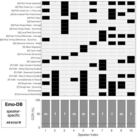 5 Parameter Selection For Speaker Specic Svm Classiers Using Absolute