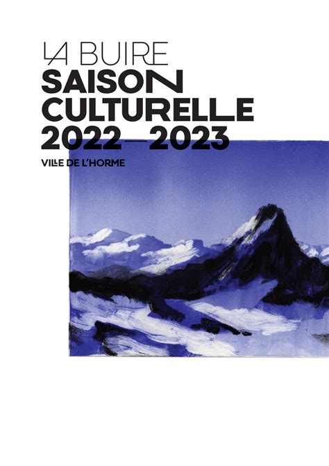 Saison culturelle 2022-2023 - Horme