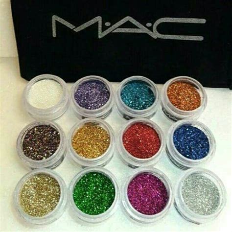 650 Mac Glitters Pack Of 12 Pcs Glitter Eyeshadow Makeup