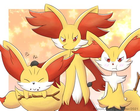 Pokemon Fennekin Evolution