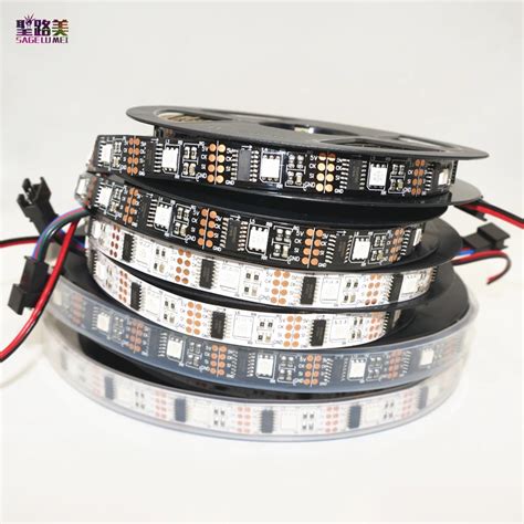 M Roll DC V WS Individually Addressable LED Strip Tape Arduino Development Ambilight TV