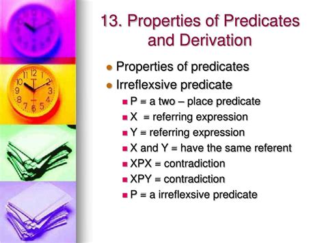 PPT 13 Properties Of Predicates And Derivation PowerPoint Presentation ID 1794930