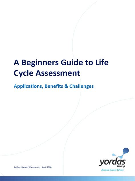 Lca Guide Pdf Life Cycle Assessment Economies
