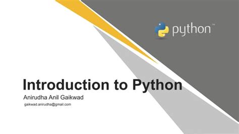 Introduction To Python Pptx Introduction To Python Pptx