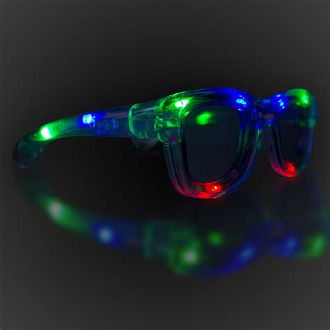 Led Classic Retro Sunglasses With Sound Option Variety Of Colors