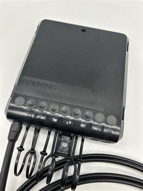 Corning Evolv Pushlok Terminal 6port 10ft Fiber Optic Cable