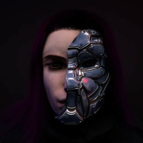 Half Girl Face And Helmet By Linehooddesign On Deviantart