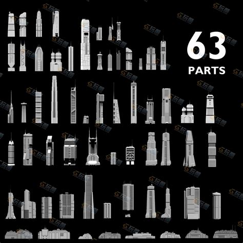 科幻房屋blender资产库 玩酷cg