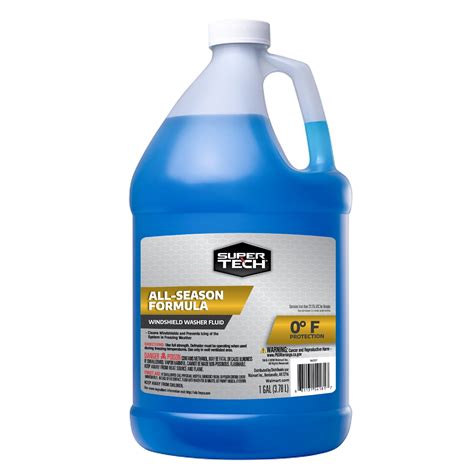 Windshield Wiper Fluid Contents
