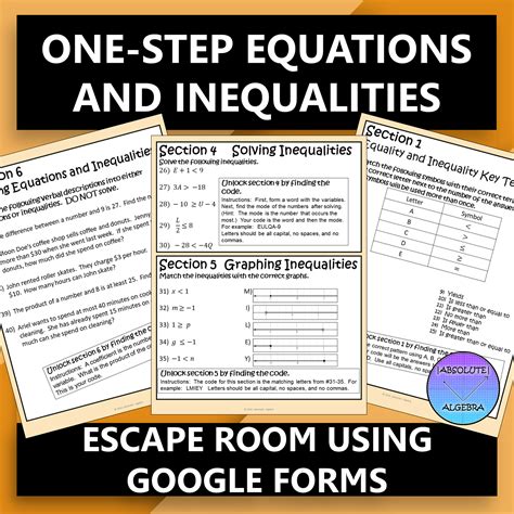 Solving One Step Equations Worksheet Doc Mastering Basic Algebra