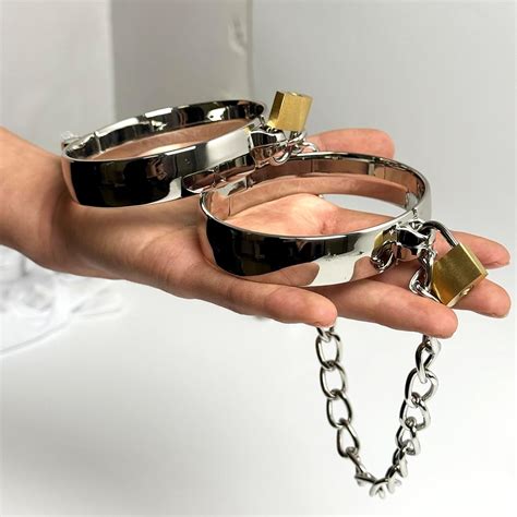 Silver Metal Wrist Ankle Cuff Stainless Steel Bracelet