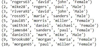 Python MySql Database Connection