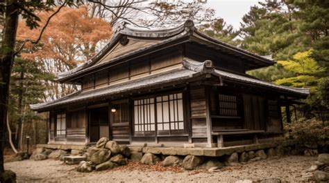 전통적인 일본 일본 집 다자이 오사무 츠가루 샤요칸 생가 고화질 사진 사진 건물 배경 일러스트 및 사진 무료 다운로드 Pngtree