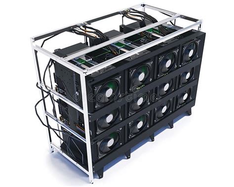 A Computer Case With A Lot Of Fans And A Lot Of Wires Stock Image Image Of Fans Cable 361363321