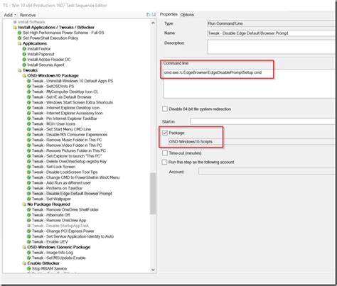 Disable Edge Welcome Page Default Browser Prompt During OSD Win GARYTOWN ConfigMgr