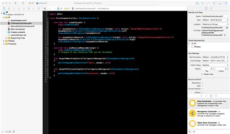 Events Uiswipegesturerecognizer Implementation With Swift Stack
