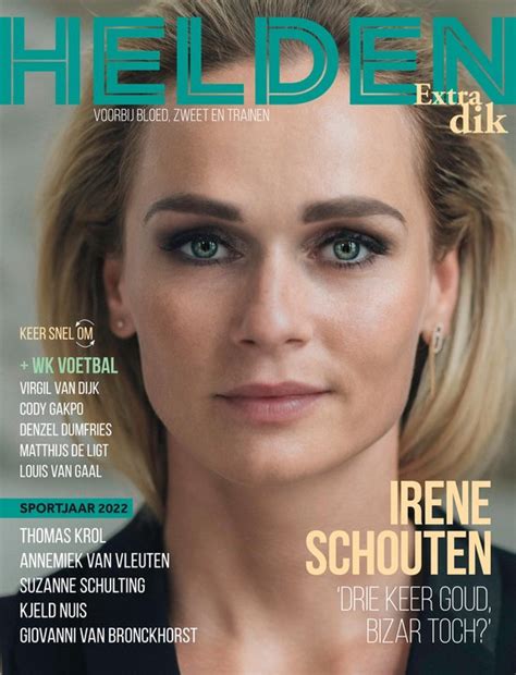 Helden Magazine 64 Sporttijdschrift 140 Paginas Irene Schouten Virgil Van Bol