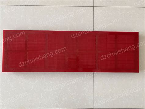 Tensioned Screen Mesh Polyurehthane Mining Mesh Screen Chaishang Polyurethane Screen Mesh