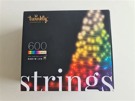 Neu Twinkly Strings 48 M Lichterkette 400 Leds Neu Und