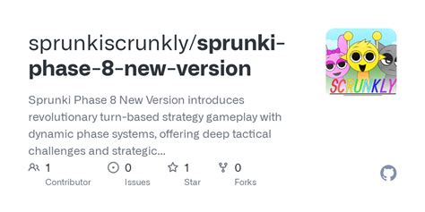 GitHub Sprunkiscrunkly Sprunki Phase 8 New Version Sprunki Phase 8