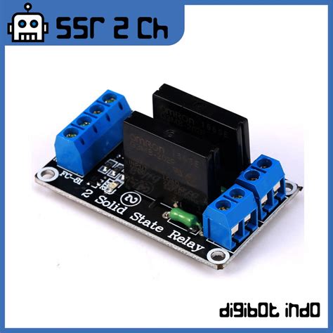 Jual Solid State Relay 2 Channel 5V DC Shopee Indonesia