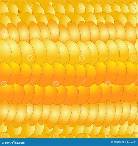 Corn Pattern Seamless Texture Cartoon Vector 48358085