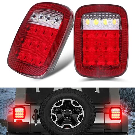 Boat Trailer Lights Partsam 38 Led Universal Tail Light Pair Stop