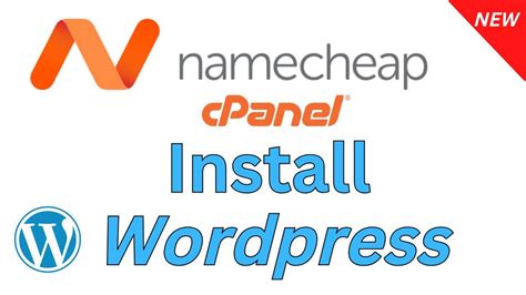 New How To Install Wordpress In Namecheap Cpanel Youtube