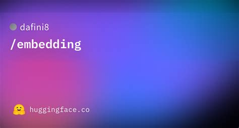 dafini8 embedding · datasets at hugging face