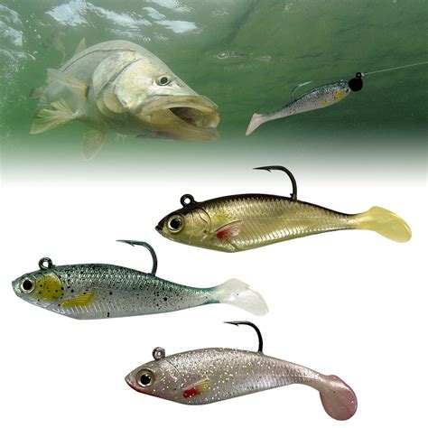 5pcs Multi Jointed Swimbait 6cm 47g 6 Segment Lifelike Artificial Hard