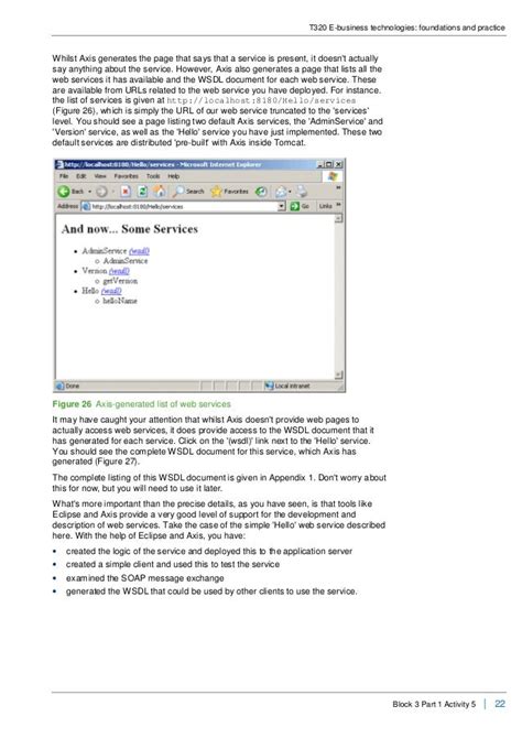part 1 implementing a simple web service