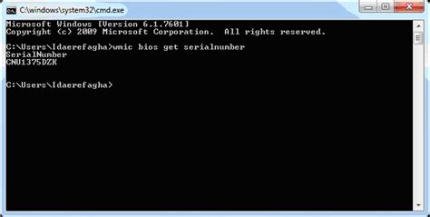 How To Get The Serial Number Of A PC Using A Simple Command Language Loadedvilla
