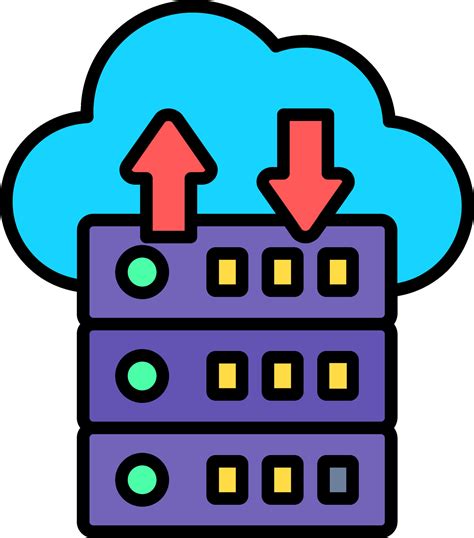 Data Flow Line Filled Icon 43300302 Vector Art At Vecteezy