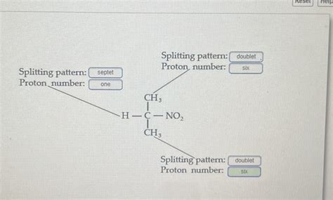 Solved Correct The Answerdetermine The Spin Spin Splitting