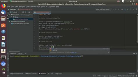 create new shpaefile with attribute data python gdal ogr youtube
