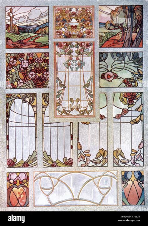 Landscape Stained Glass Patterns