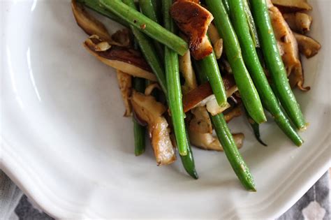 Shiitake Mushrooms And Green Beans At Stephanie Trumble Blog
