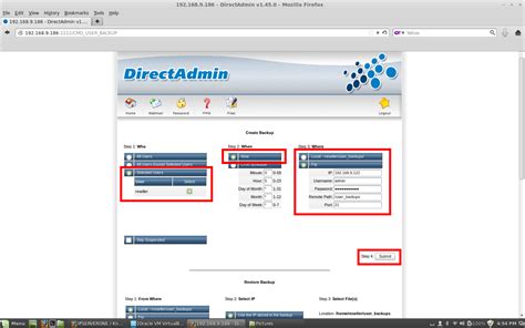 Directadmin Migration Between Admin Reseller Level Enhanced Skin