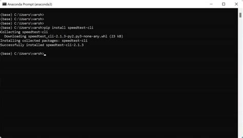 How To Check Internet Speed Using Python Codespeedy
