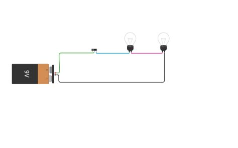 Circuit Design Circuito En Serie Con Interruptor 2 Tinkercad