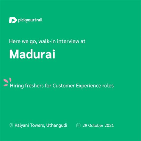Meekha Elizabeth On Linkedin Madurai Hiring Walkininterviews Freshers 12 Comments
