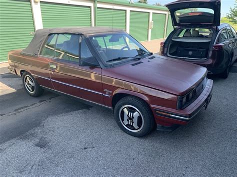 1985 Renault Alliance Convertible Red Dl For Sale