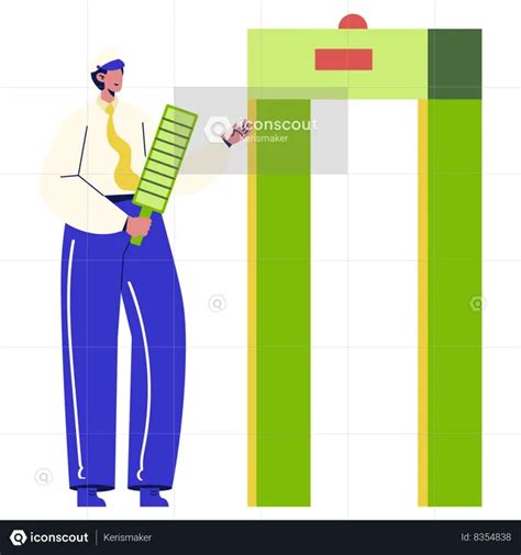 Best Security Checkpoint Illustration Download In Png And Vector Format