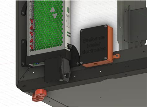 Psu Holder With Power Switch Socket By Faunris Download Free Stl Model