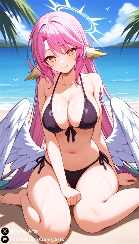 Rule 34 Ai Generated Bikini Cleavage Covered Nipples Gumi Arts Halo Jibril No Game No Life