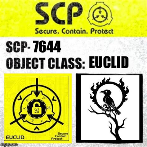 Scp Euclid Label Template Foundation Tales Memes Imgflip