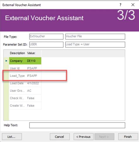 Voucher Type Default Per User Ifs Community