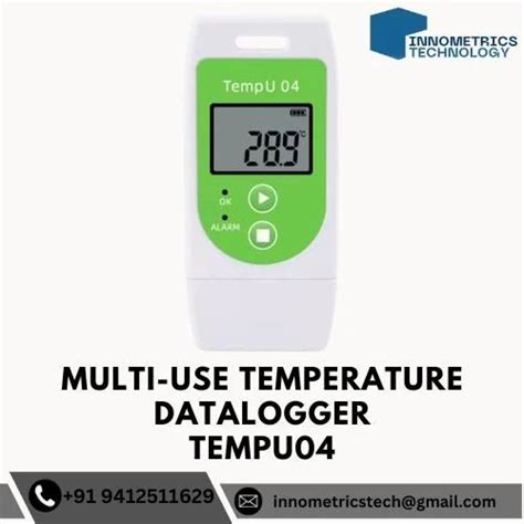 USB Temperature Data Logger For Vaccine Freezer At Piece In Agra